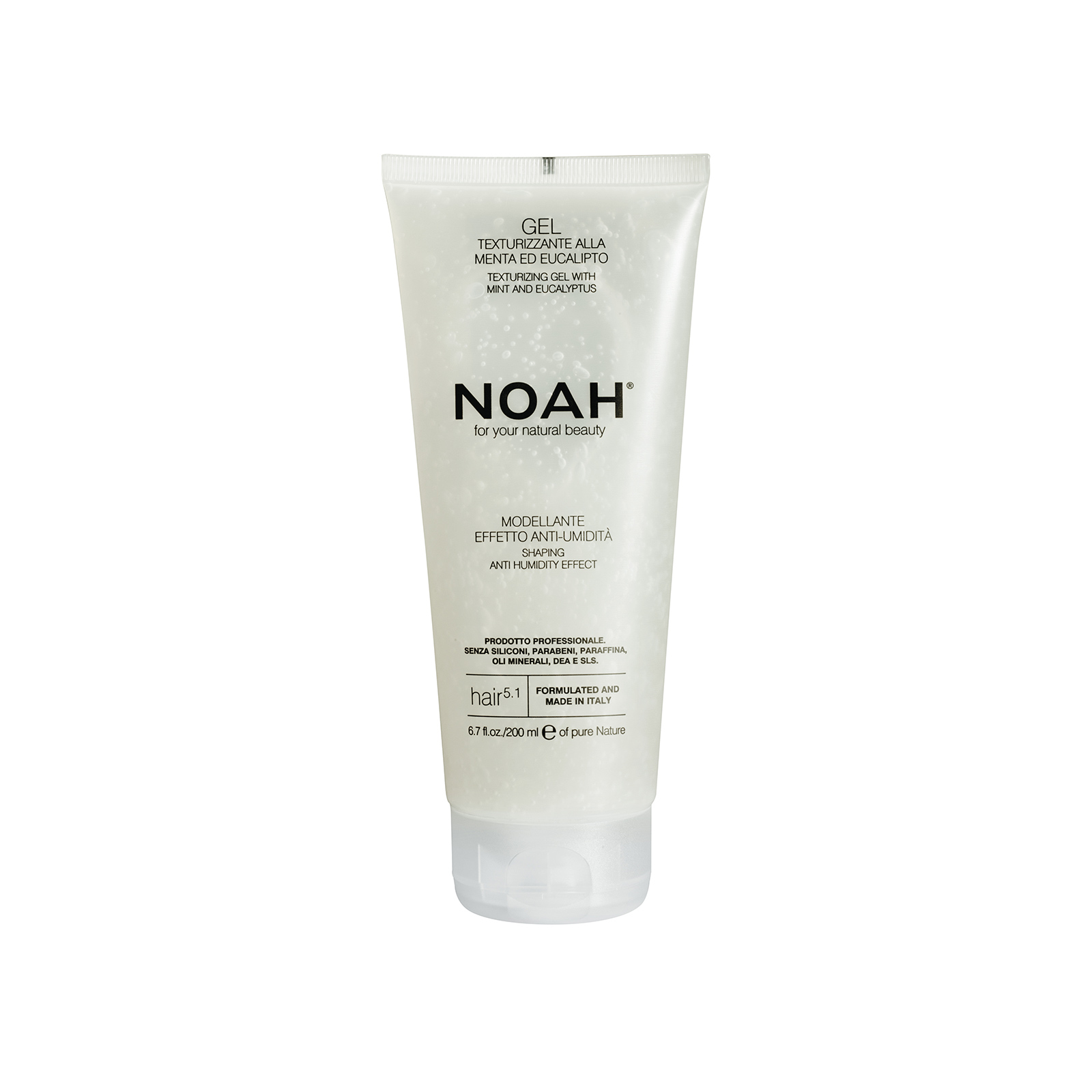 Texturizing gel volumizing anti humidity effect NOAH
